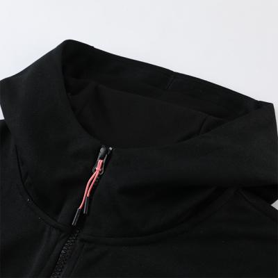Cina Camicia bianca nera di Team Tracksuits Hooded Football Training di calcio in vendita