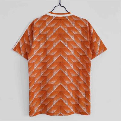 Cina Retro Jersey di calcio delle vecchie di calcio maniche bianche asciutte rapide rosse dei Jersey in vendita
