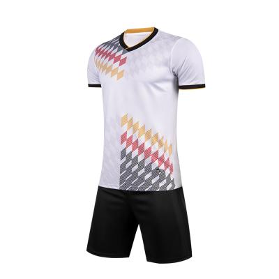 중국 성인용 어린이용 크기 후명 배치와 맞춤형 축구 팀 셔츠 판매용