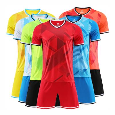 Китай Логотип мужской и женской команды Футбольные футболки в фиолетовом или синем цвете с быстросухой тканью продается