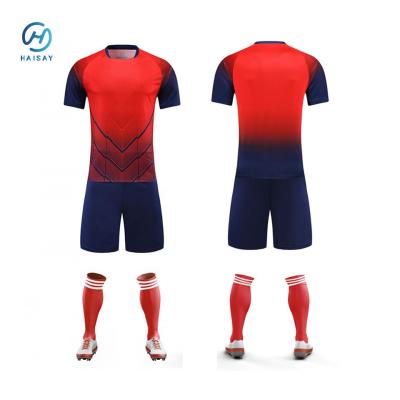 China Comfortable Plain Soccer Jerseys in Purple or White Polyester for Unrestricted Movement for sale