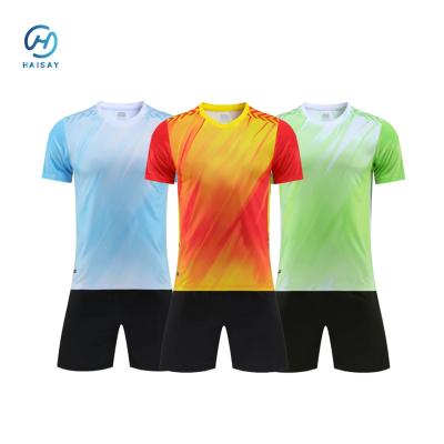 중국 초연한 축구 유니폼 - S, 빠른 건조 기술, 대성 녹색 & 흰색, 게임 준비 & 호흡 판매용