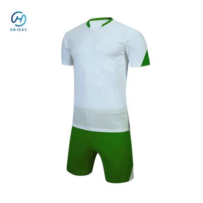 중국 활기찬 녹색 축구 셔츠 가벼운 무게 경기 훈련에 이상적입니다 습기를 제거하는 성인 크기 M 판매용