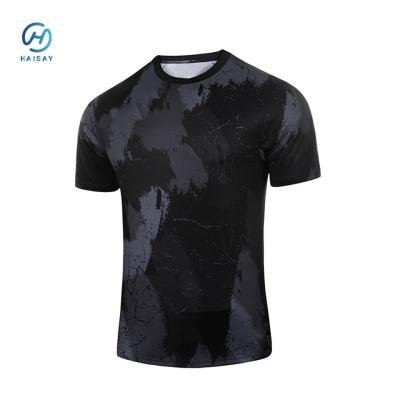 China Camisa de futebol de tamanho adulto - Malha leve e respirável, cor azul real, perfeita para fósforos, absorvente de umidade à venda