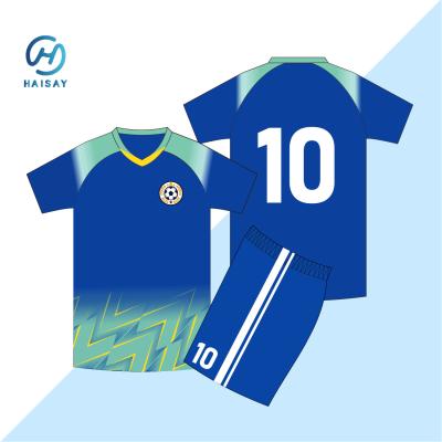 중국 성인 사이즈 축구 셔츠 생동감 넘치는 색상 100% 폴리에스터 경기 및 훈련에 이상적입니다 판매용