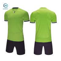 China Support Custom Logo Breathable Plain Soccer Jerseys for Unisex Optimal Performance for sale