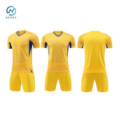 China Lightweight Breathable Durable Crew Neck Custom Soccer Jersey with Name Number for sale