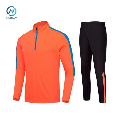 China Unisex Custom Soccer Jersey Personalized Football Training Tracksuit with Name Number Lightweight Comfortable in S/M/L/XL for sale