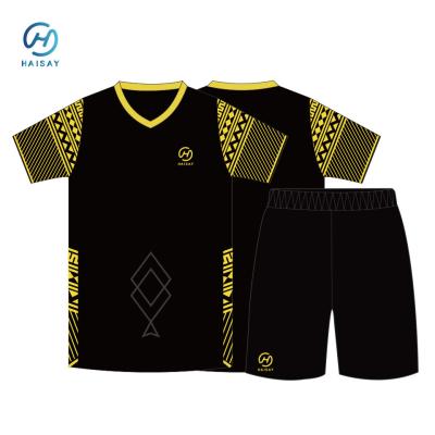 China personalized shirt and shorts set for school team/company worker/soccer club flexible fabric for sale