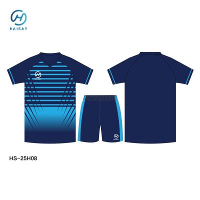 China Straight Hem Crew Neck Custom Football Kit Masterpieces Desbloqueia a identidade única da tua equipa em massa à venda