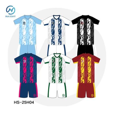 China 140gsm Fabric Weight Football Jersey Custom Color Lightweight Design for Victory for sale