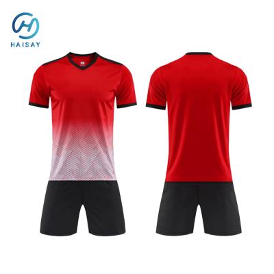 중국 맞춤형 축구 유니폼 세트 (개인 로고 및 이름 인쇄 포함) 판매용