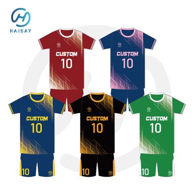 중국 개인화된 이름과 번호가 있는 맞춤형 축구 셔츠 판매용