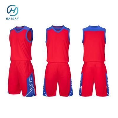 China Basketbaluniformset met aanpassingsmogelijkheden ️ Plain Jersey en Shorts voor teams, scholen en clubs ️ Beschikbaar in verschillende maten en kleuren Te koop