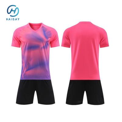 China Custom Team Soccer Jersey with Quick Dry Material, 100% Polyester, and Athletic Fit for Ultimate Performance for sale