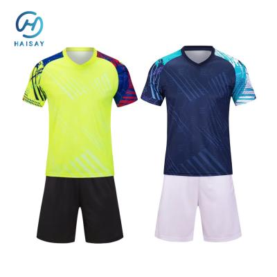 China Custom Team Soccer Jersey with Quick Dry Material, Moisture-Wicking, and Lightweight 160gsm Polyester for sale