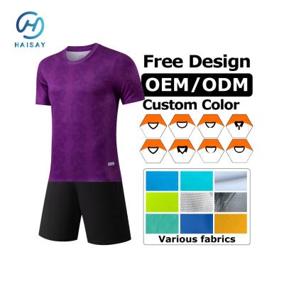China Custom Football Uniform Creator – Upload Design, Free Add Logo, Name, Number – Durable Material & Comprehensive Customer Care for sale