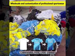 Competitie-kwaliteit 100% polyester kit ademend, geurvrij, machinewasbaar Pro Fit