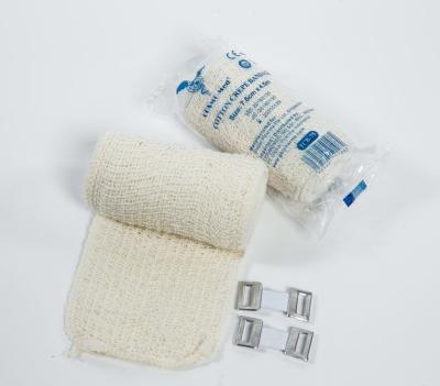 Cina Surgical Bandage Spandex Cotton Crepe Elastic Bandage for Wound Dressing in vendita