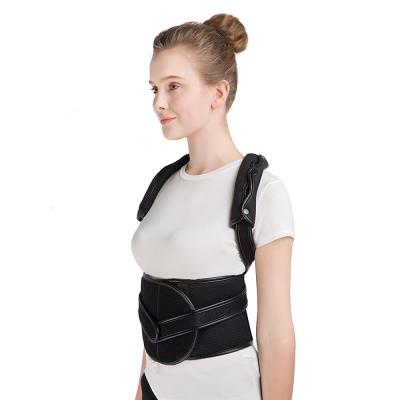 China Factory direct sale ergonomic belt waist trainer cushion lumbar corset posture shape corrector back and shoulders support for sale