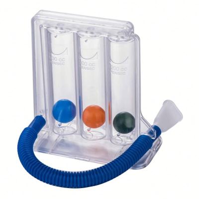 China Wholesale 3 Ball Only Sucked Transparent Respiratory Lung Deep Breathing  Rehabilitation Training for sale