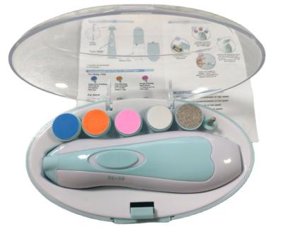 China Baby adult Electric Nail Trimmer file Quiet Grinder Nail Care file Cutter polish for sale