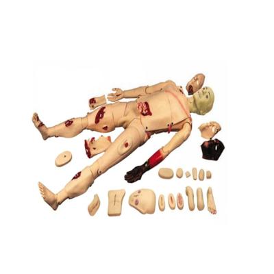 China Factory price full functions trauma dummy nursing care training manikin medical trauma nurse skill traumatology training model for sale