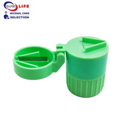 China Hot sale portable pill case with medical pill crusher plus pill cutter function for sale