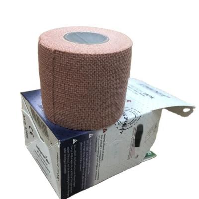 China Saferlife Medical Heavy Sports EAB Tape Cotton Elastic adhesive bandage Fabric Conforming Stretch Bandage for sale