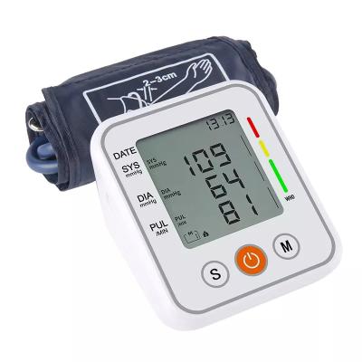 China Arm Automatic BP Monitor Sphygmomanometer Measuring Machine Digital Electronic Blood Pressure for sale