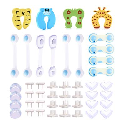 China Best selling proof kit corner protector drawer items locks child silicone table proofing set baby safety lock and for sale