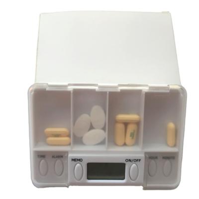 China Best selling medical timer weekly medication box dispenser electronic pill for sale