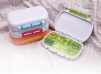China CE  approved portable waterproof multi functional lockable plastic tablet pill box case organizer storage for sale