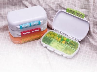 China CE  approved portable waterproof multi functional lockable plastic tablet pill box case organizer storage for sale