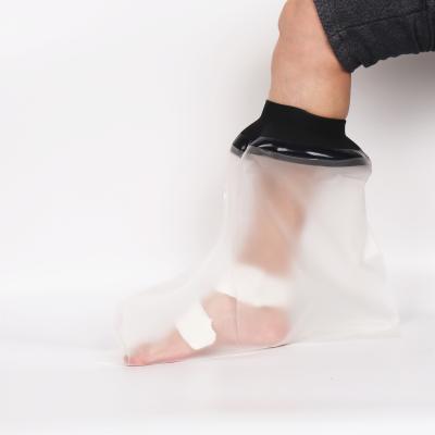 China TPU Bandage Wound Protector Adult Short Leg Waterproof Cast Cover for sale