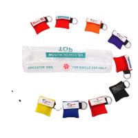 China CPR manikin face shields first aid training CPR mask  one way value face shield for sale