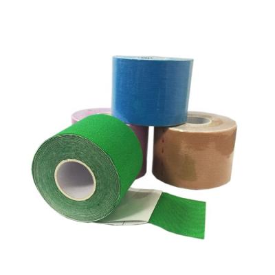 China Elastic Medical Tape Bandages Sport Muscle Face Tape Therapy Kinesiology DIY Bra Tape 5cmx31.5m for sale