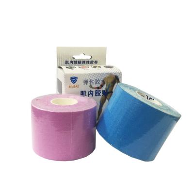 China 5*25cm voorgesneden kinesiologische tape waterdicht sport kleefmiddel gips sporter voorgesneden band voor de huid for sale