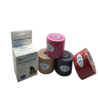 China Stock world cup Logo Branded cotton kinesiology tape for sports for sale