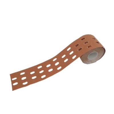 China Saferlife factory price  5cm 5m punched  therapy cure tape sport therapy  tape with holes uncut perforated tape for sale