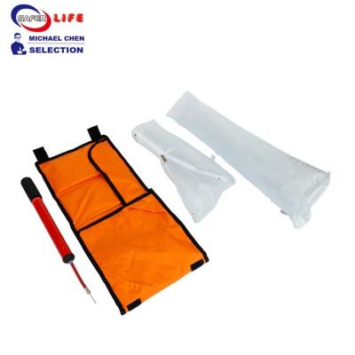 Cina Medical first aid set of 6 inflatabile spinta di plastica air filled in vendita