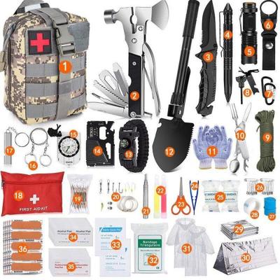 China New Arrival Survival Kit Gear Outdoor Emergency And Equipment Life Saving Medical Rescue Bag for sale
