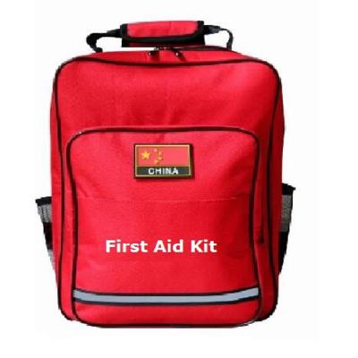 China Emergency First Aid Kit Survival Gear Kit Outdoor  Emergency Medical Fire Rescue Bag  Travel First Aid Kit for sale