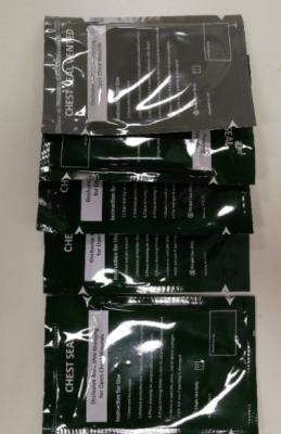China Army Ifak Chest Seal Bandages Occlusive Dressing Emergency First Aid Wound Sticker for sale