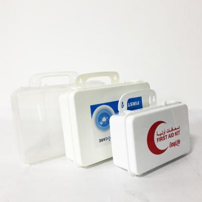China SL-026 Stock Approval Colored Small PP Box 15First Aid Kit Compact First Aid Kits For Travelling for sale