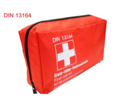 China Professional Germany Standard DN13164 Car First Aid Vieckle Aid Kit Emergency Kit for sale