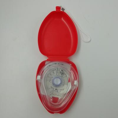 Cina Visiera cardiopolmonare della maschera di respirazione di CPR di salvataggio dei rifornimenti atletici di istruzione medica in vendita