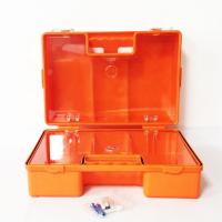 China First aid kit multicolor empty first aid box with wall bracket for sale