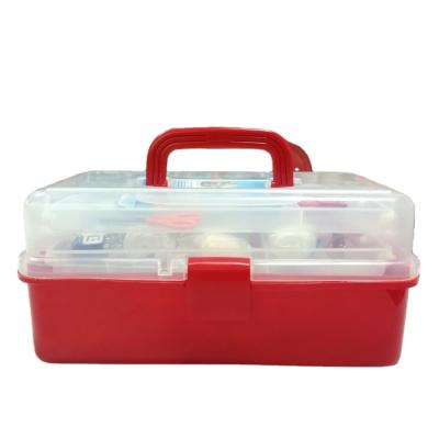 China The New Listing Wholesale Large Plastic Hot Sales Functionalism Hard Kit Manufacture Waterproof First Aid Box for sale