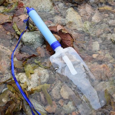 China Hiking Tour Travel First Aid Kit Set Purifier Sawyer Survival Drinking Water Filter for sale